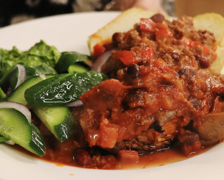Chilli Con Carne with Loaded Potato - Young Adults